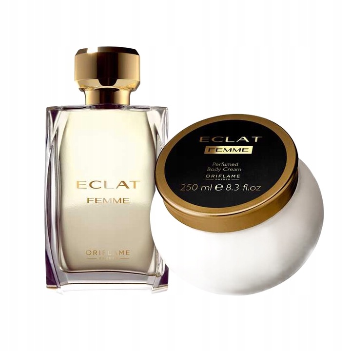 Set Eclat Femme apa de toaleta 50 ml + crema 250 ml, Oriflame - eMAG.ro