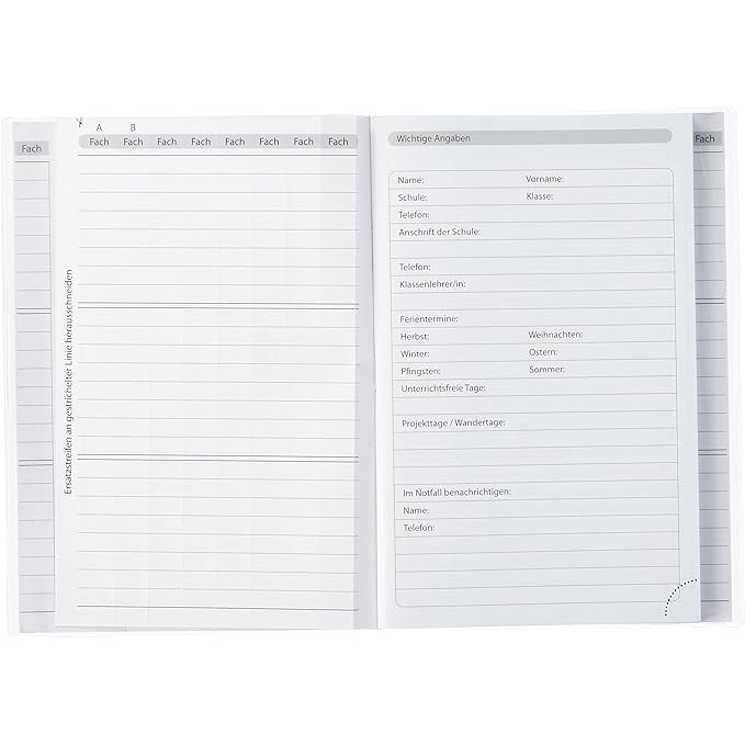 Agenta tip caiet a5 48 coli, coperat plastifiata, cu continut in limba ...