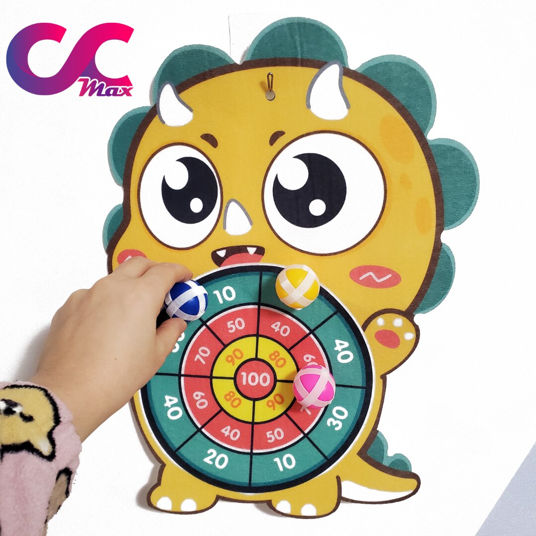 CCmax Darts játék gyerekeknek 3 labdával, orrszarvú modellel - eMAG.hu