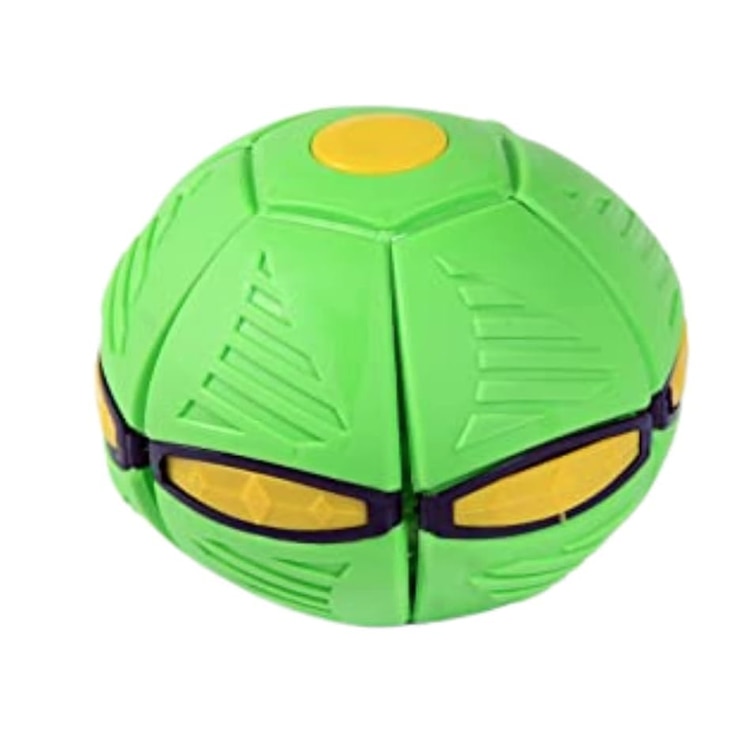 Minge interactiva Blast Ball, in forma de disc, cu lumini, verde - eMAG.ro