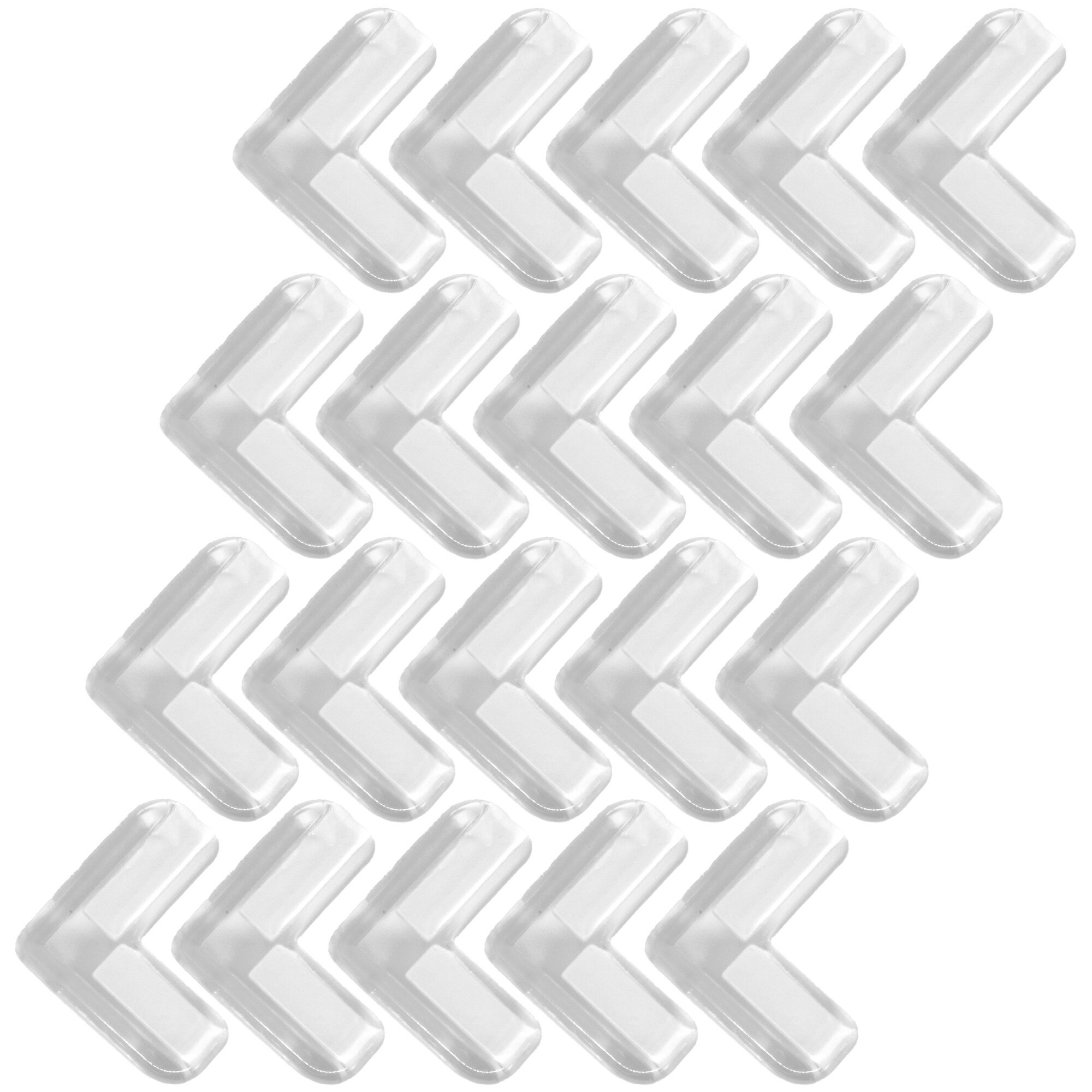 Set 20 Coltare pentru Protectia Copiilor la Colturile Mobilei, forma de ...