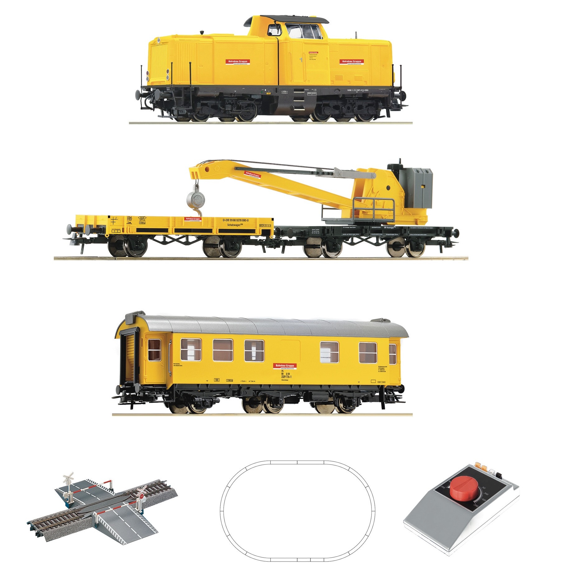 Tren, Roco, Set de start analog DB AG H0, 5100002 - eMAG.ro