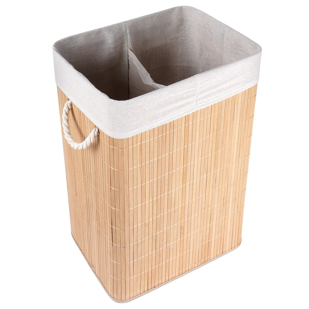 Cos de rufe, haine, sosete, organizator, inalt, orion, bambus, 70l ...