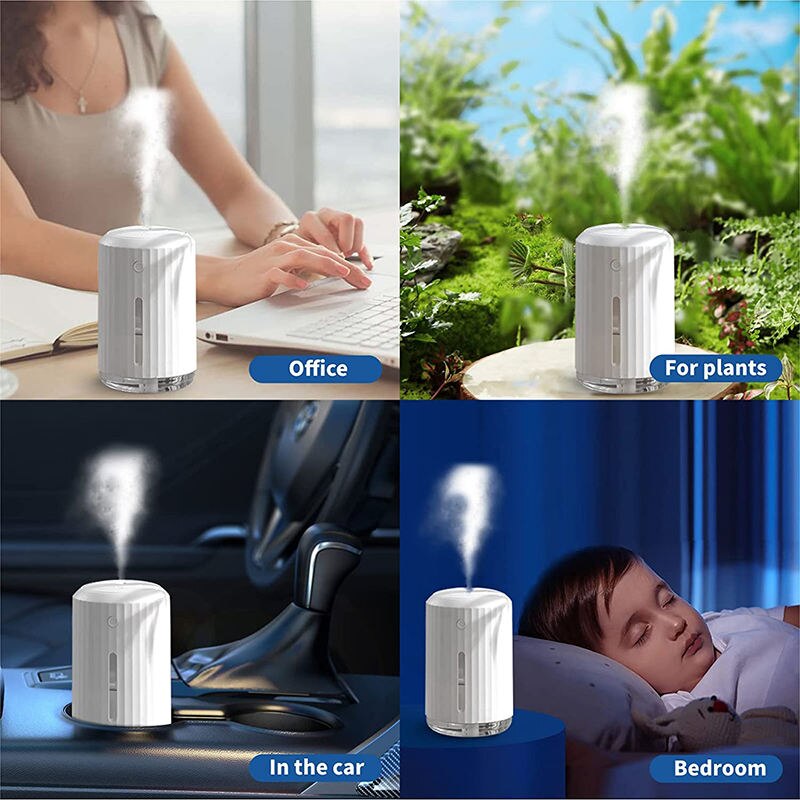 Umidificator de camera, 2 tuburi de bumbac incluse, difuzor ...