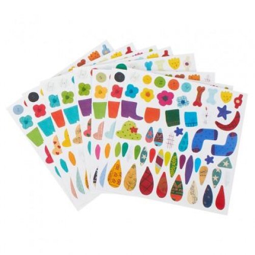 Joc indemanare - Animale creative - Set cu planse pentru colaj - eMAG.ro