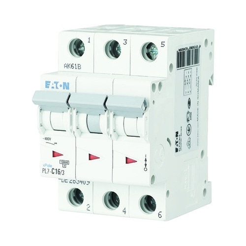 Disjunctor Electric Modular Eaton Xpole 3p 16a 10ka, Curba C - eMAG.ro