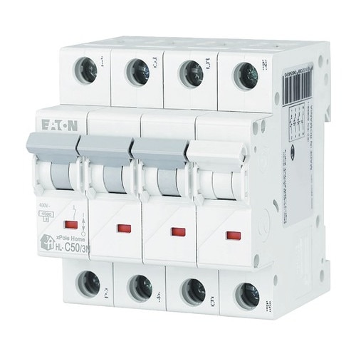 Disjunctor Electric Modular Eaton Xpole Home 3p+n 50a 4, 5ka, Curba C ...