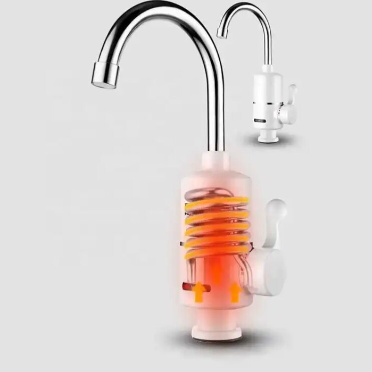 Robinet Electric, Incalzire Instant, 3000 W, Temperatura Reglabila ...
