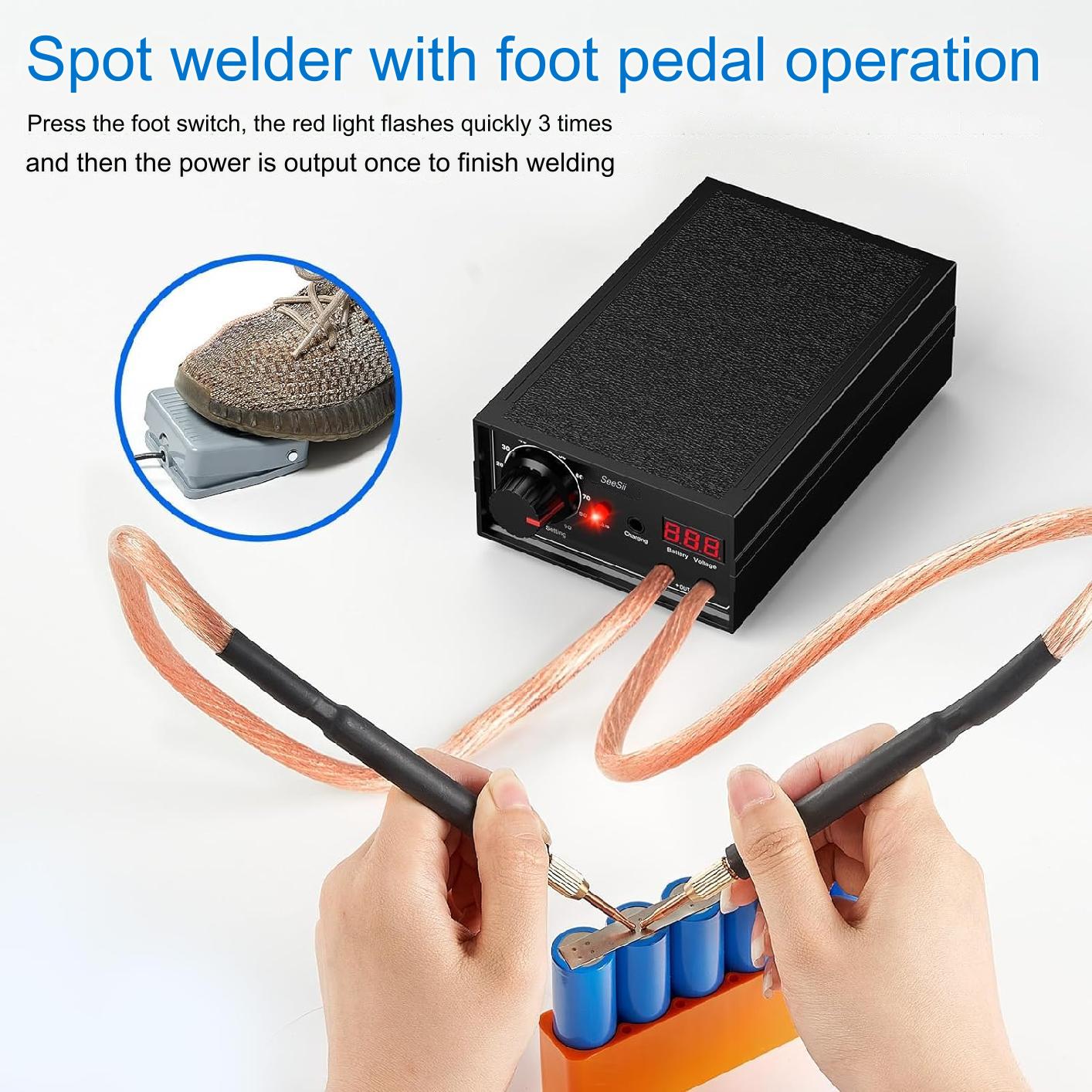 Aparat de sudura in puncte, Dual Pulse, 8000 W, portabil, 10-90 de ...