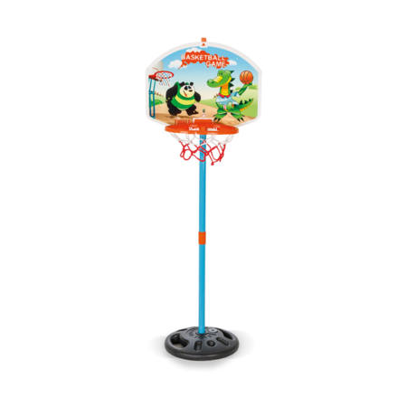 Set de baschet pentru copii, Hedo, 117 cm, Multicolor - eMAG.ro