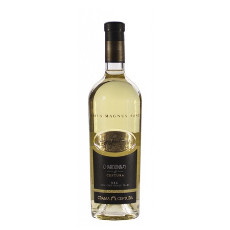 Set 2 x Vin Cervus Magnus Monte Chardonnay Crama Ceptura, Alb Sec, 0.75 ...
