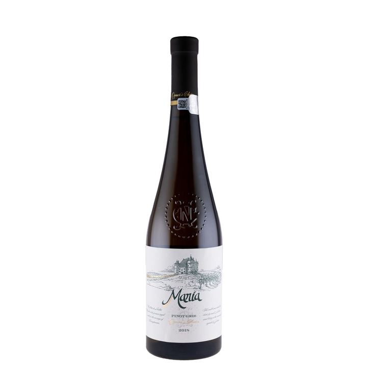 Set 2 x Vin Jidvei Owner's Choice Maria Pinot Gris, Alb Sec, 0.75 l ...