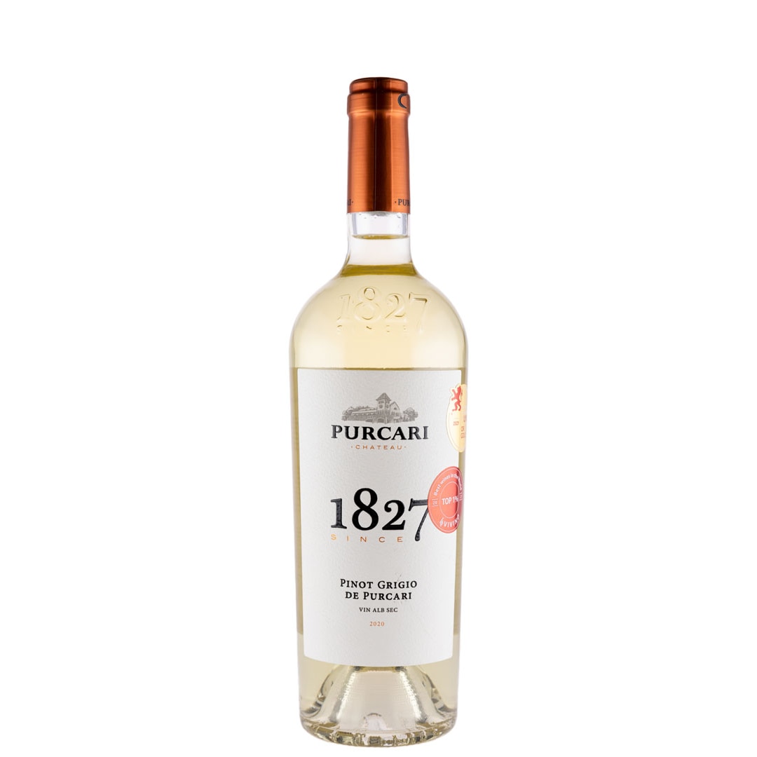 Set 2 x Vin Pinot Grigio De Purcari, Alb Sec, 0.75 l - eMAG.ro