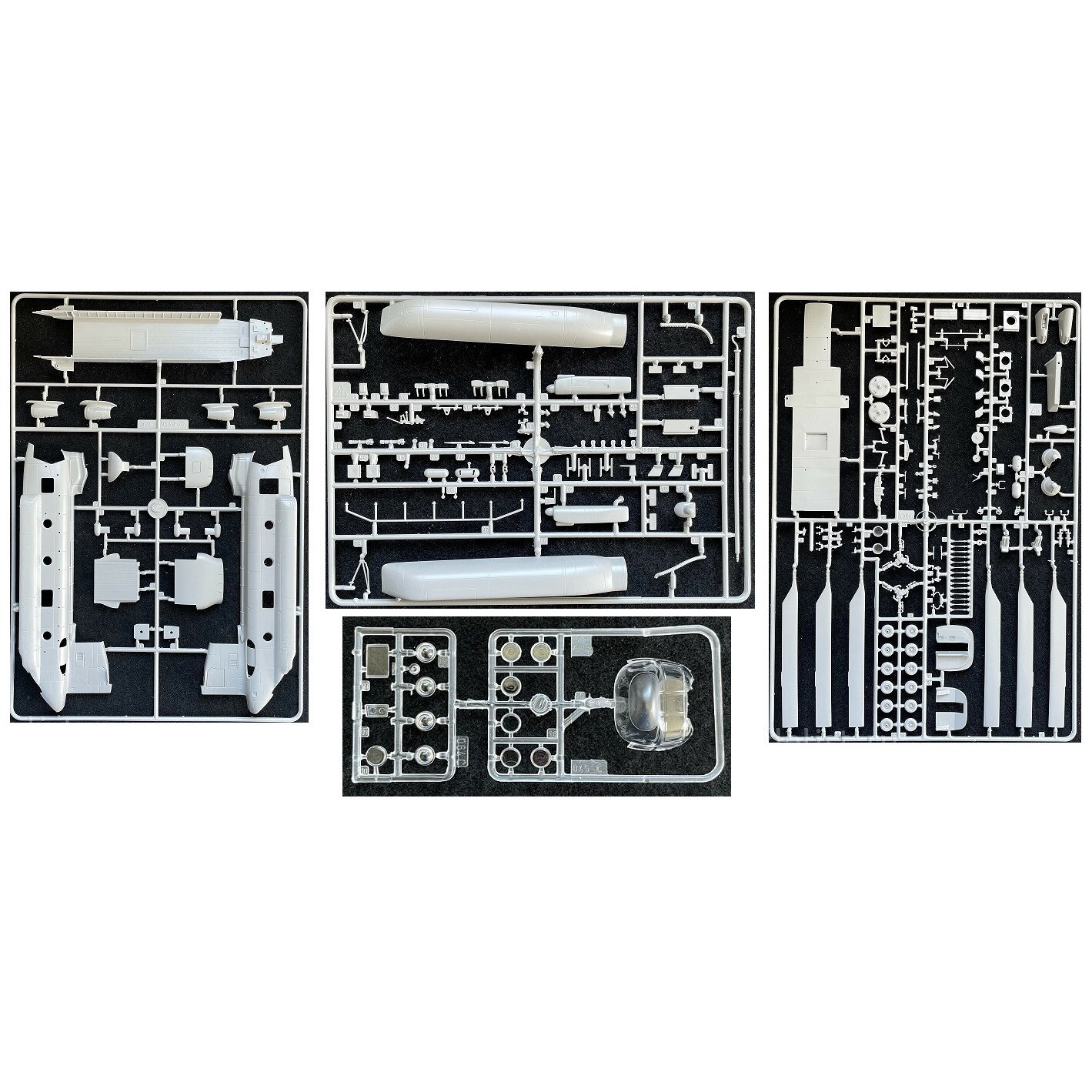 Kit de construit elicopter Chinook MH - 47 E SOA, Lungime 21.5 cm ...