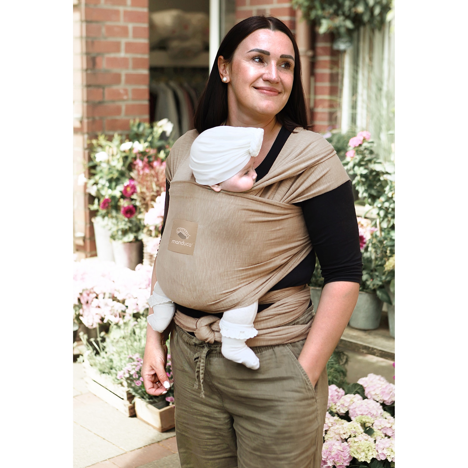 Wrap elastic Manduca Nougat - eMAG.ro
