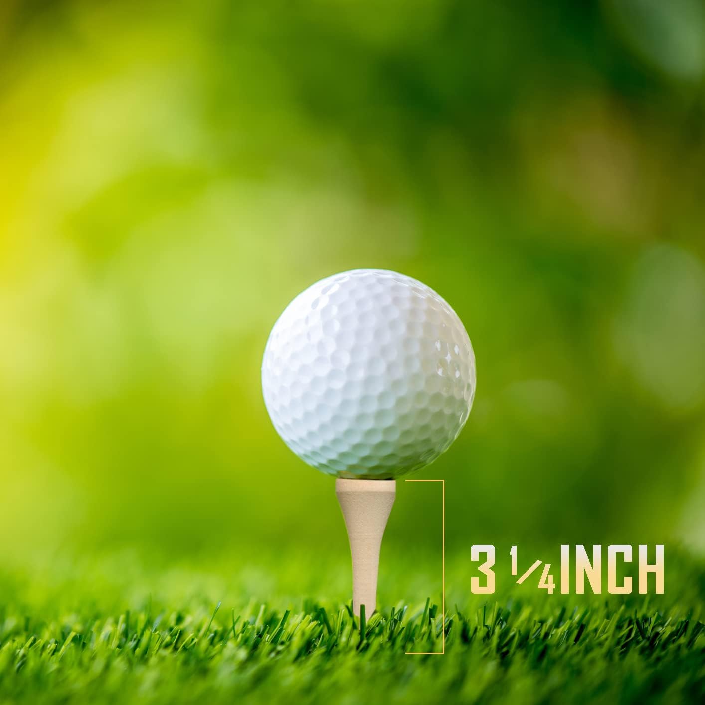 Set 100 Tees pentru golf, Lignum, 83mm, JENUOS® - eMAG.ro