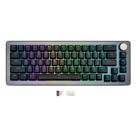 Cooler Master CK721 Piros Switch Gaming Billentyűzet Space Szürke HU ...