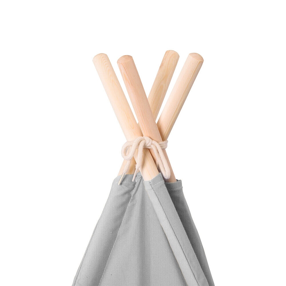 Cort indian Timeless Tools pentru copii, 150 x 155 x 130 cm, Gri - eMAG.ro