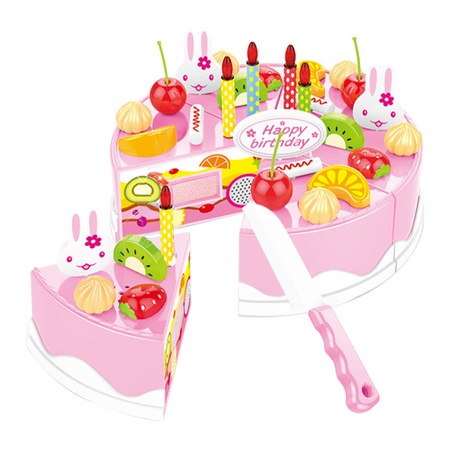 Tort aniversar de jucarie cu scai, Yefound®, Set de joaca 38 de ...