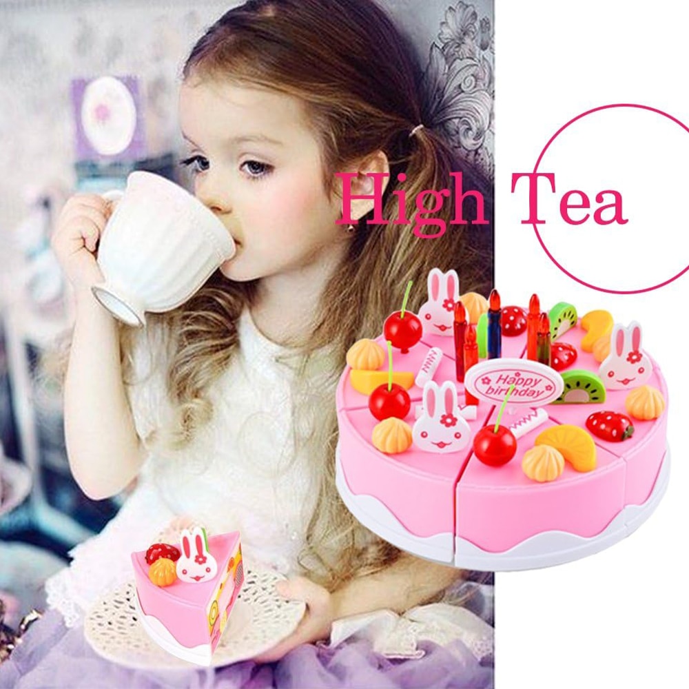 Tort aniversar de jucarie cu scai, Yefound®, Set de joaca 38 de ...