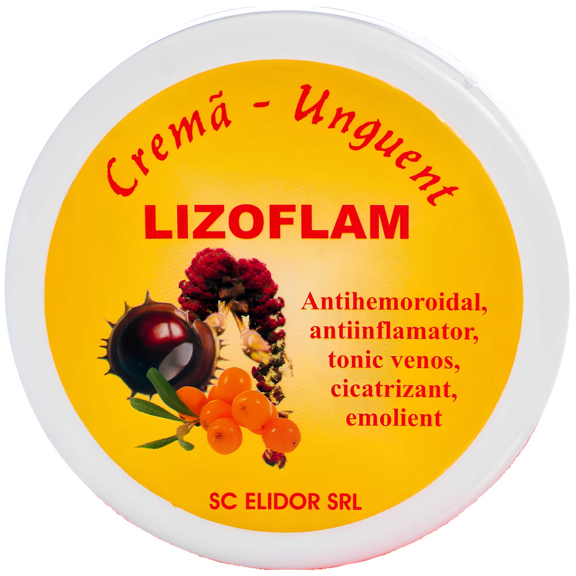 Unguent Lizoflam, antihemoroidal, antiinflamator, tonic venos ...