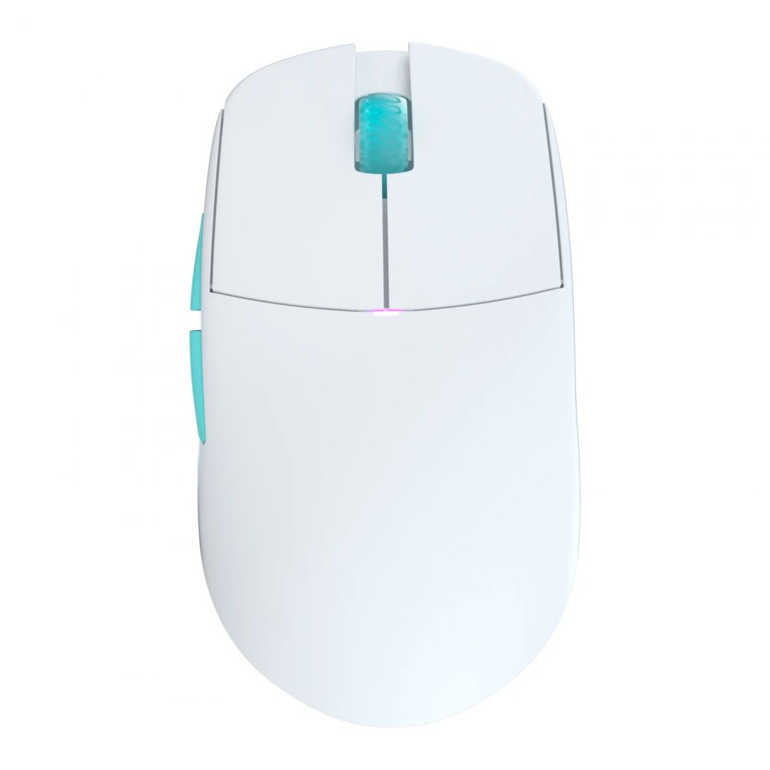 Mouse gaming, Lamzu, Wireless, Alb/Albastru - eMAG.ro