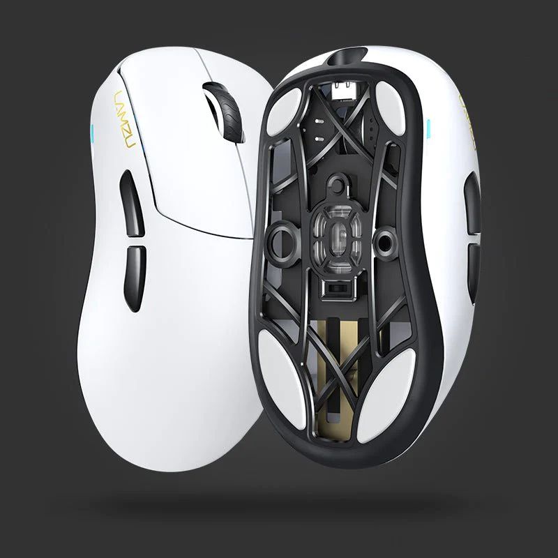 Mouse gaming, Lamzu, Wireless, Alb - eMAG.ro