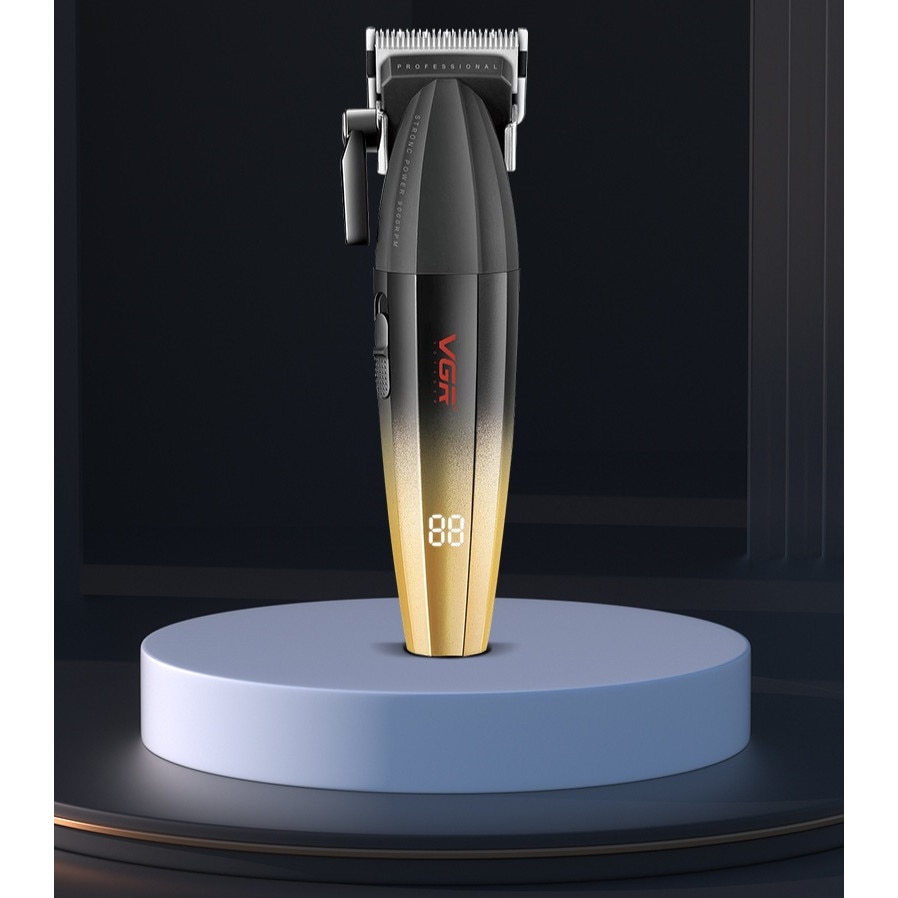 Set masina de tuns profesionala VGRshop, afisaj LED, autonomie 250 min ...