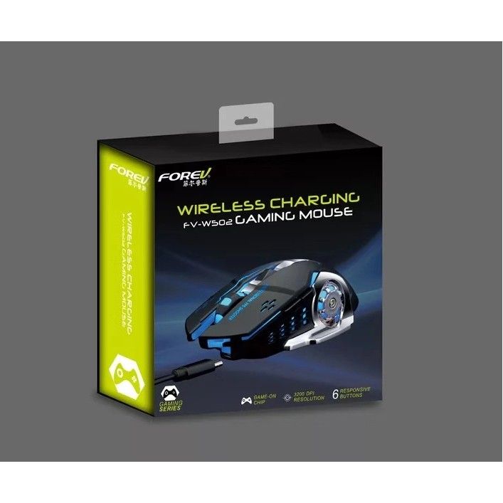 Mouse gaming, Forev, Wireless, Negru - eMAG.ro