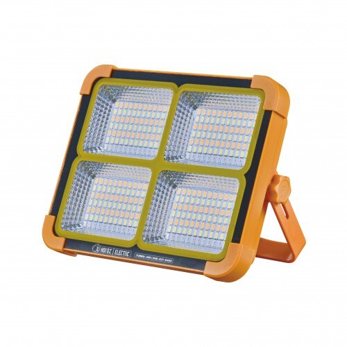 Proiector solar portabil Horoz 400W, 2391 lm, IP44, incarcare solara ...