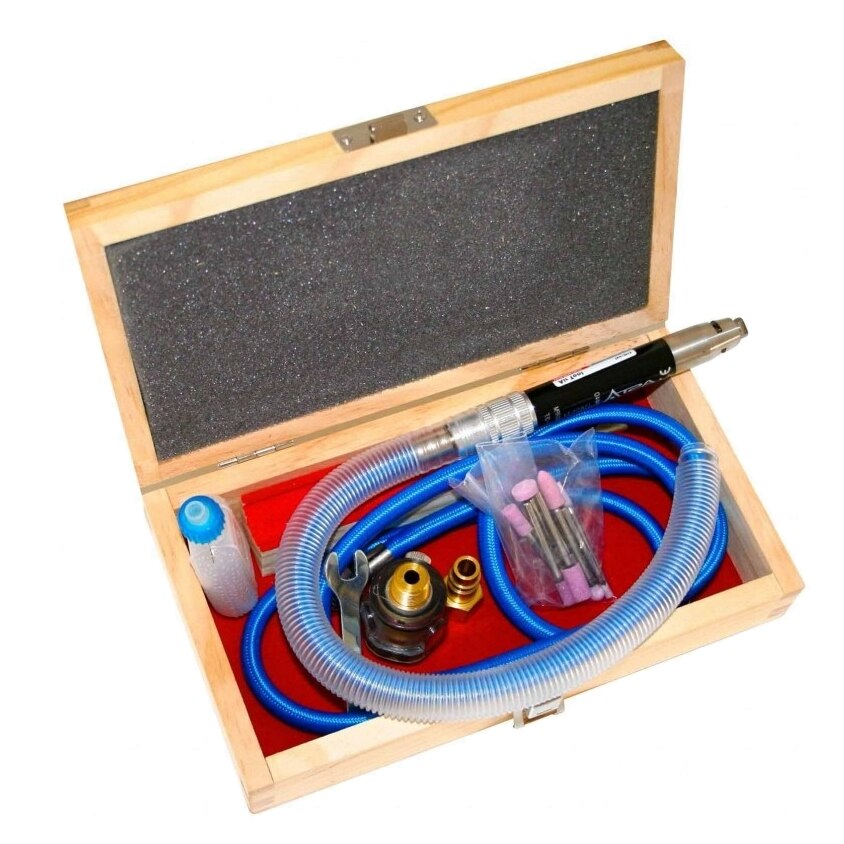 Biax pneumatic drept, 65000 rpm, mini polizor profesional, Asta - eMAG.ro