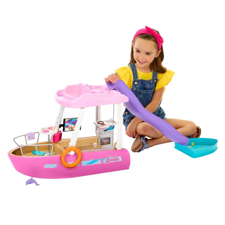 Set papusi, Mattel, Barbie Dreamboat Playset - eMAG.ro