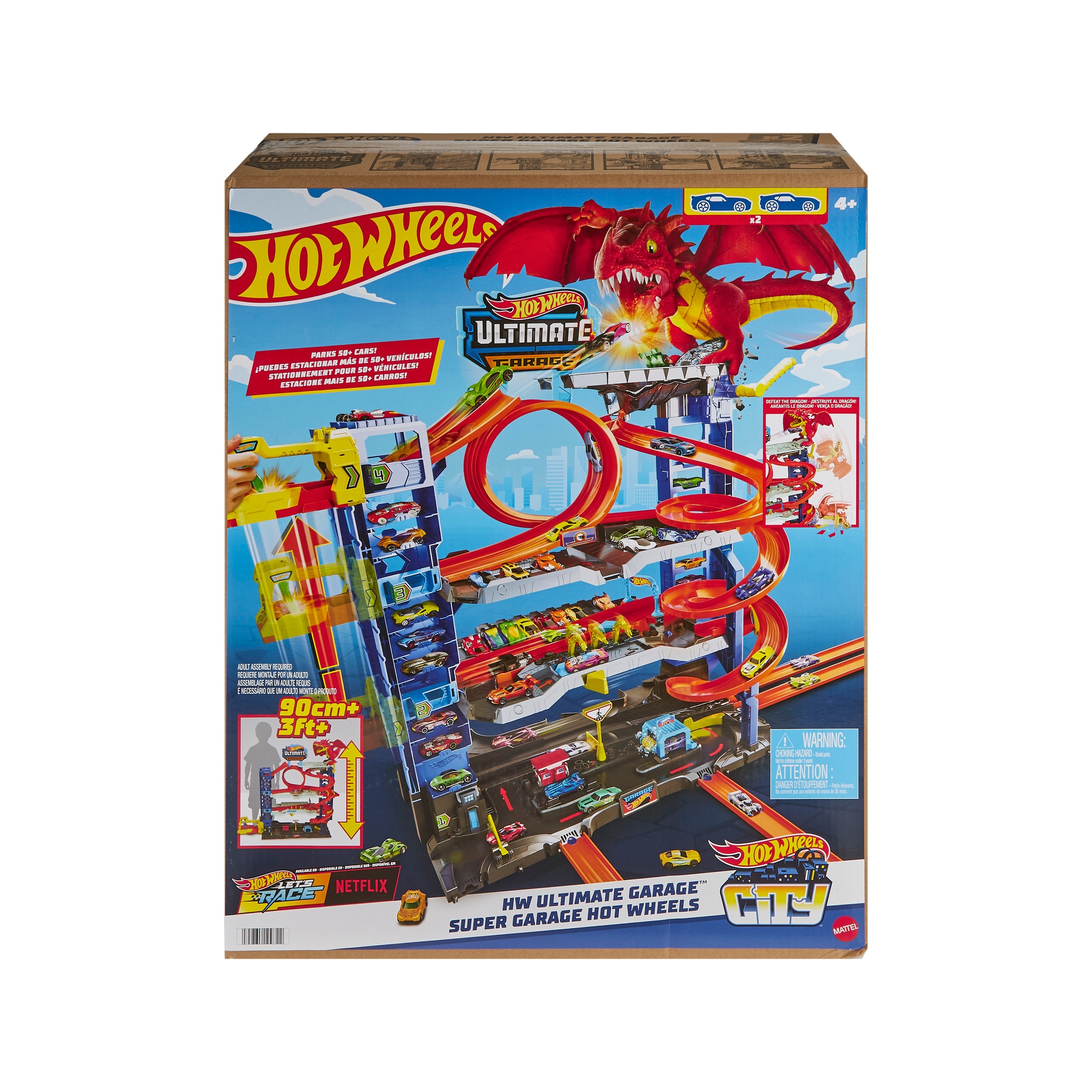 Mattel Hot Wheels City Ultimate Garage játékszett - eMAG.hu