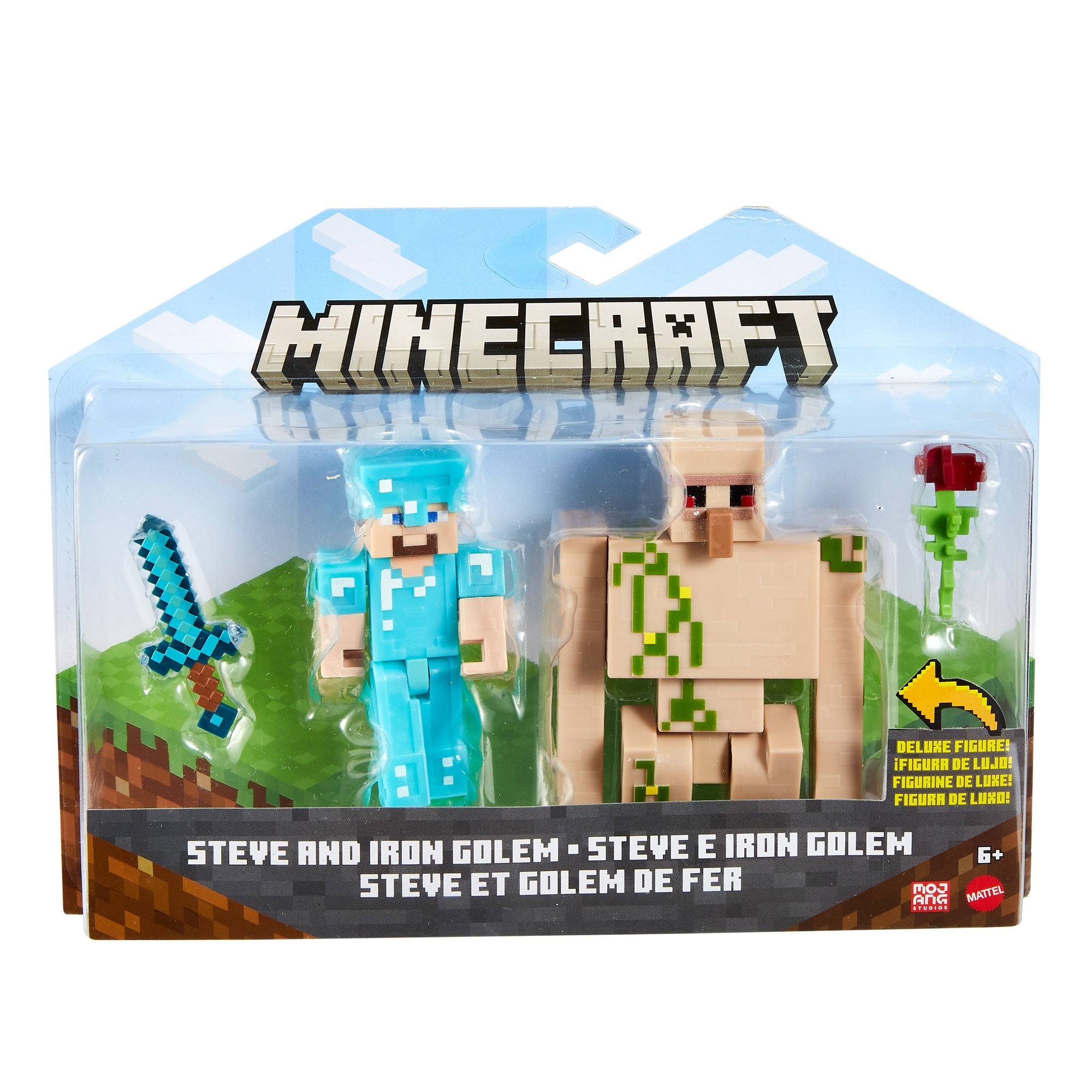 Mattel Minecraft 2 Pack assorted figurák - eMAG.hu