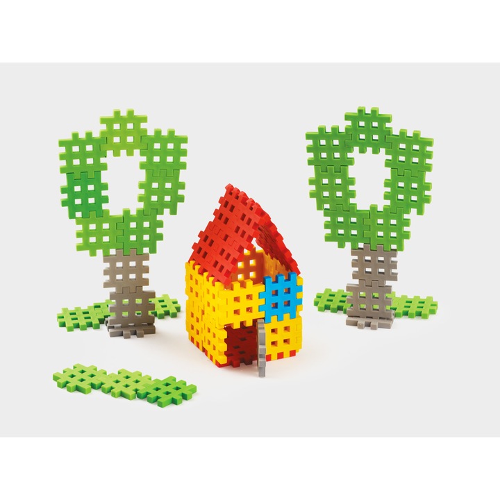 Set 70 blocuri de constructie, Marioinex, Multicolor - eMAG.ro