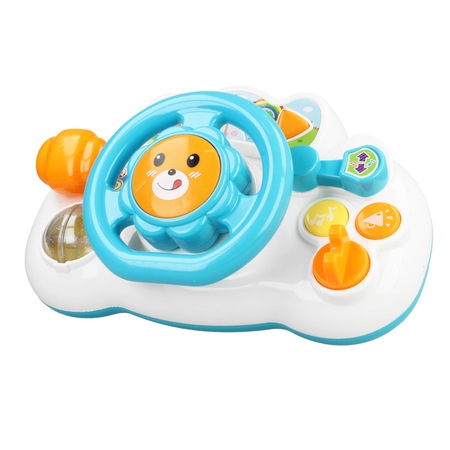 Volan de masina, jucarie interactiva, sunete, lumini Z769N - eMAG.ro