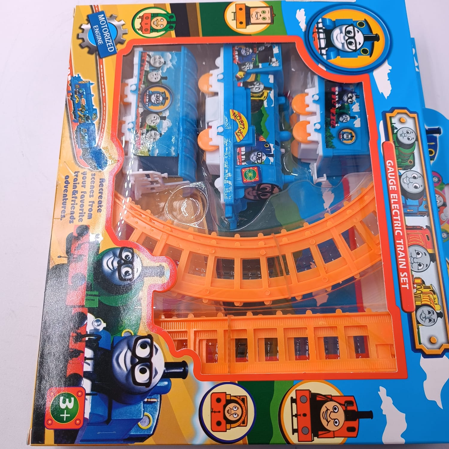 Trenulet Electric Thomas si Prietenii, Sina, Vagoane, Plastic, Dalimag ...