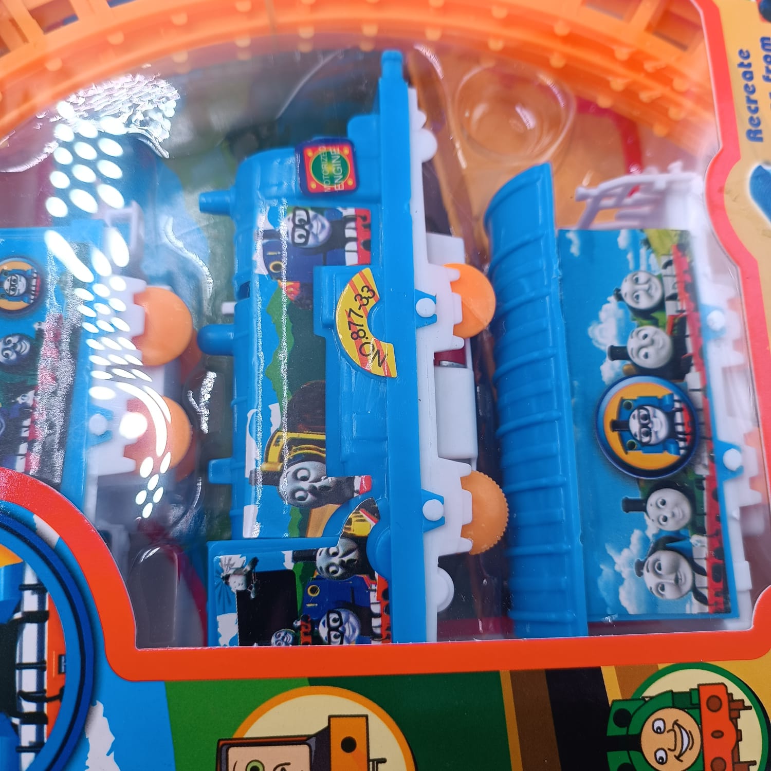 Trenulet Electric Thomas si Prietenii, Sina, Vagoane, Plastic, Dalimag ...