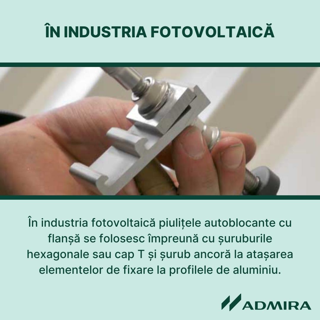 100x Piulita autoblocanta hexagonala cu flansa DIN6923, M8 - eMAG.ro