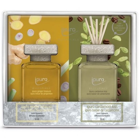 Baton de parfum IPuro Essentials 2x50ml - Kiss of Cardamom & Treasure ...