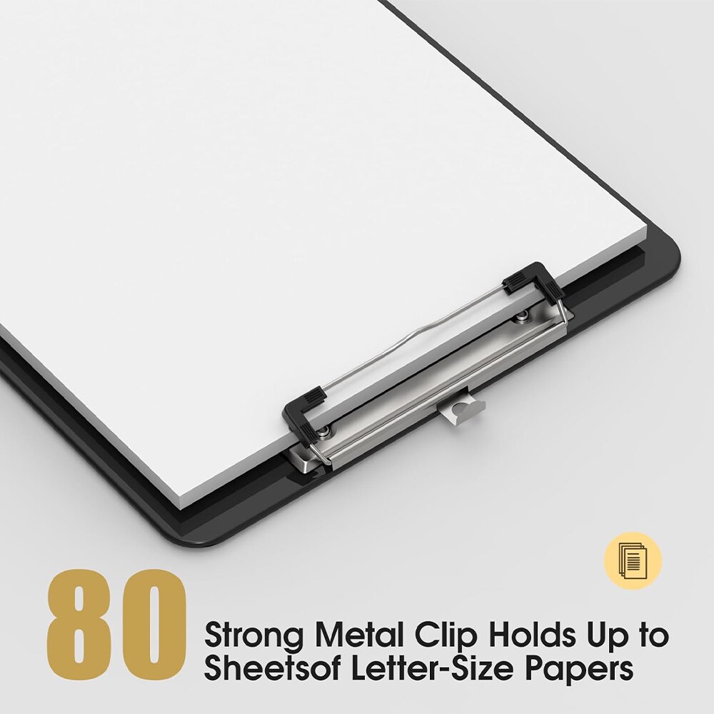 Clipboard A4 cu depozitare, Yefound®, Carton Plastifiat si Clip de ...