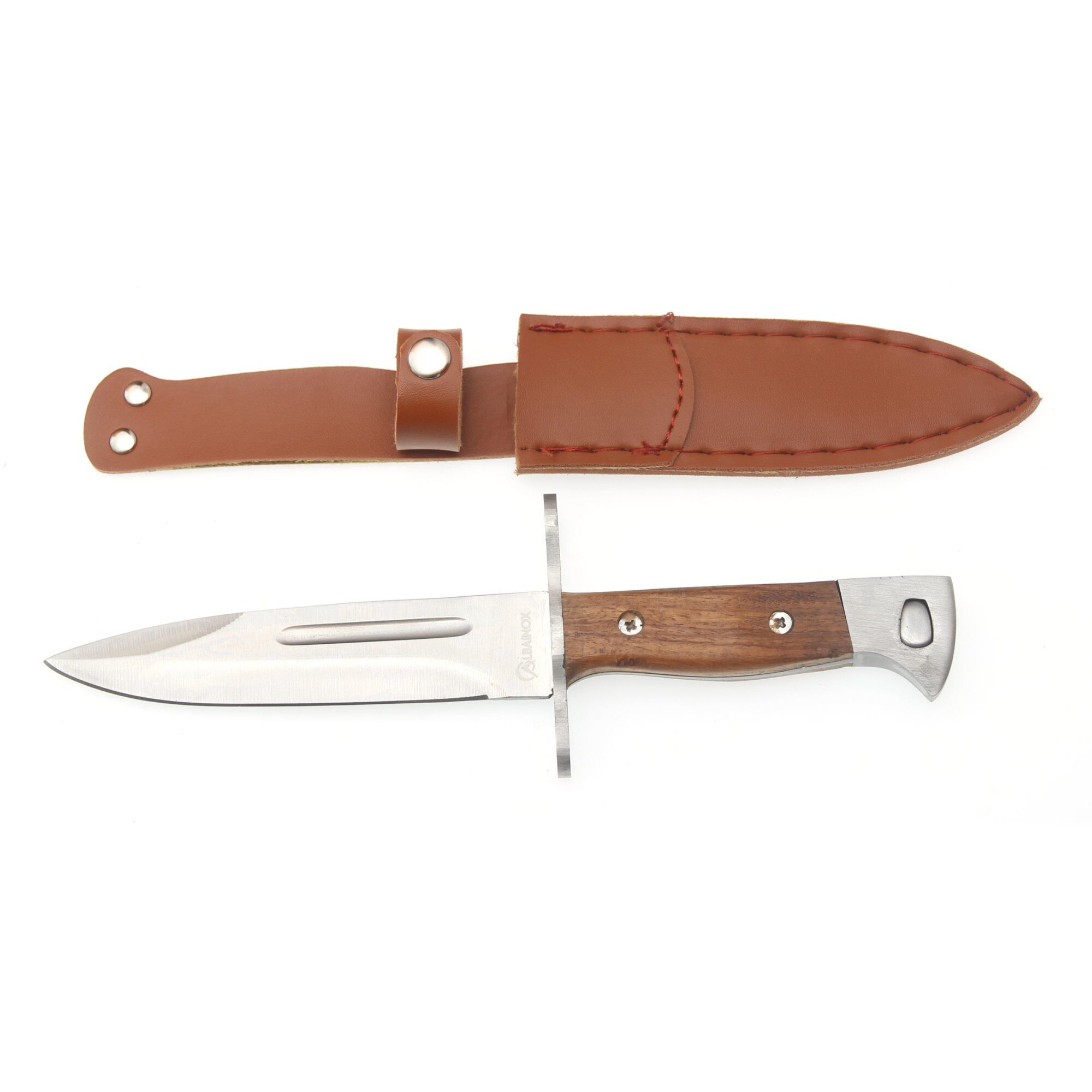 Cutit Baioneta, Lama 14.5cm, Teaca, Albainox 32505 - eMAG.ro