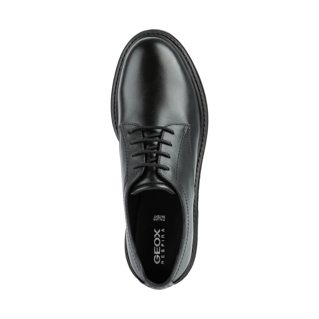 Pantofi formali dama, Geox, Piele naturala, Negru, 38 - eMAG.ro