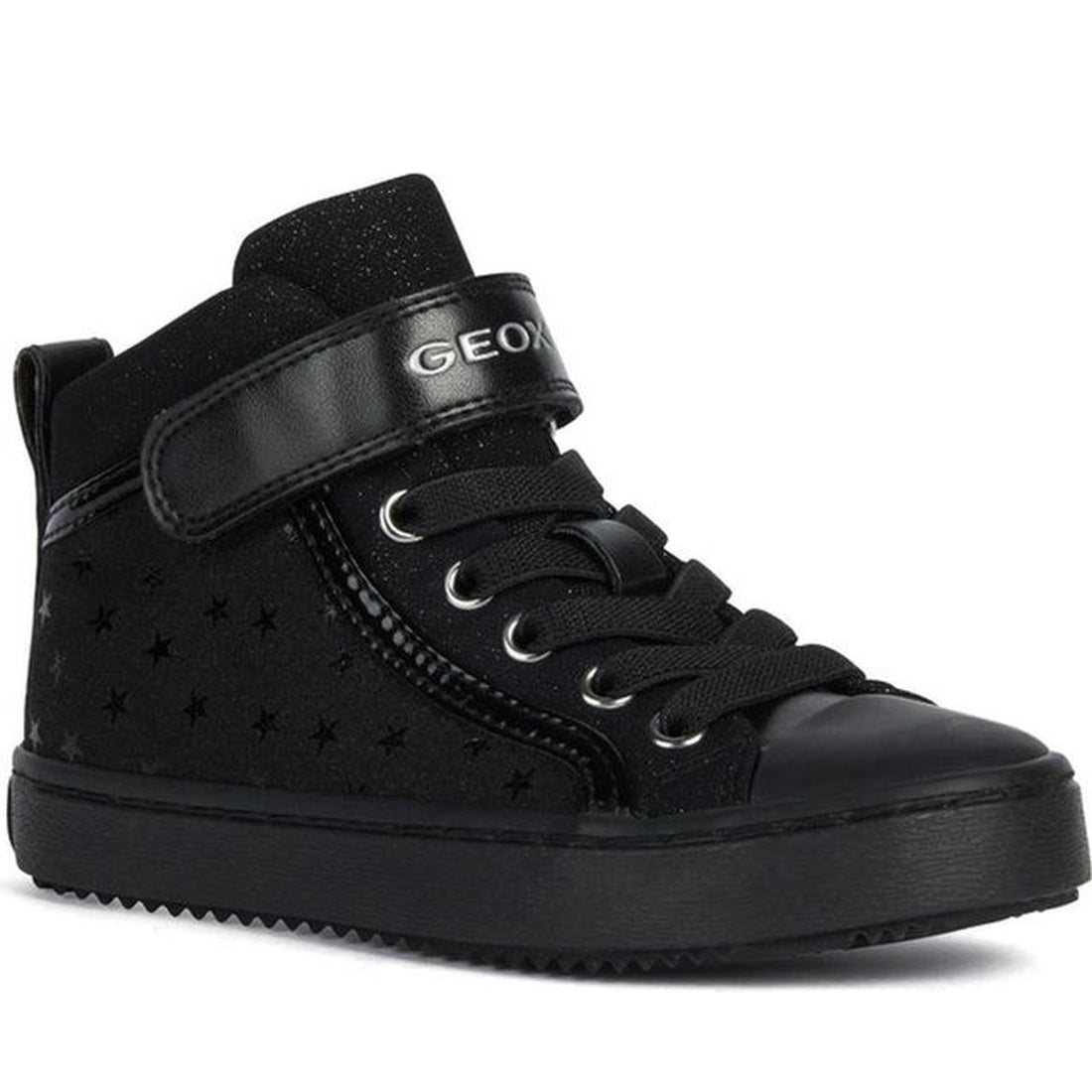 Ghete copii, Geox, Poliuretan, Negru, 27EU - eMAG.ro