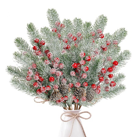 Fructe artificiale Tulpini, Llwl, Plastic, Rosu/Verde - eMAG.ro