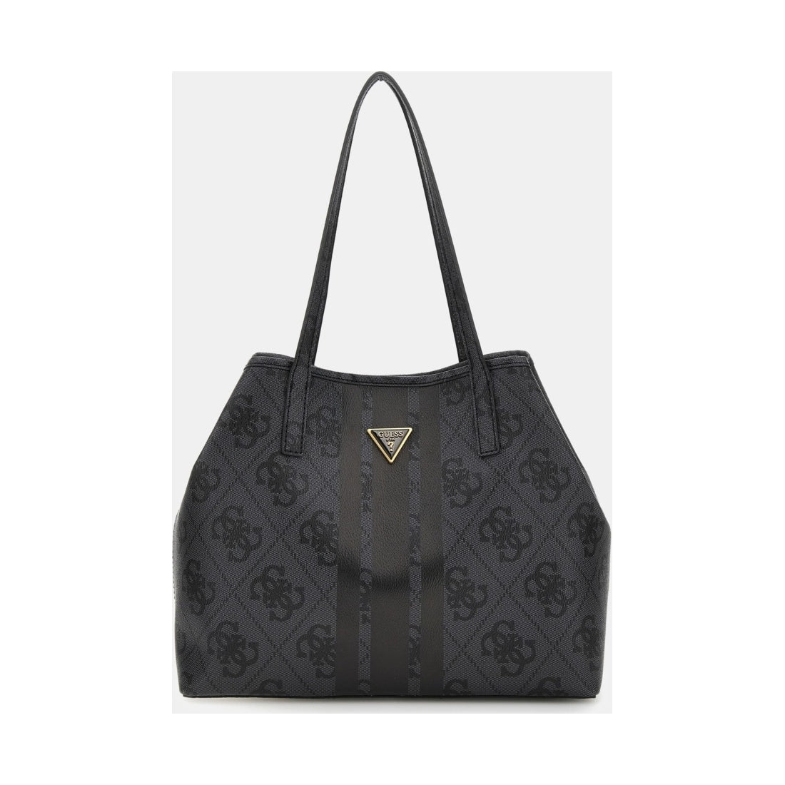 Geanta tote, Guess, Poliuretan/Textil, Negru - eMAG.ro