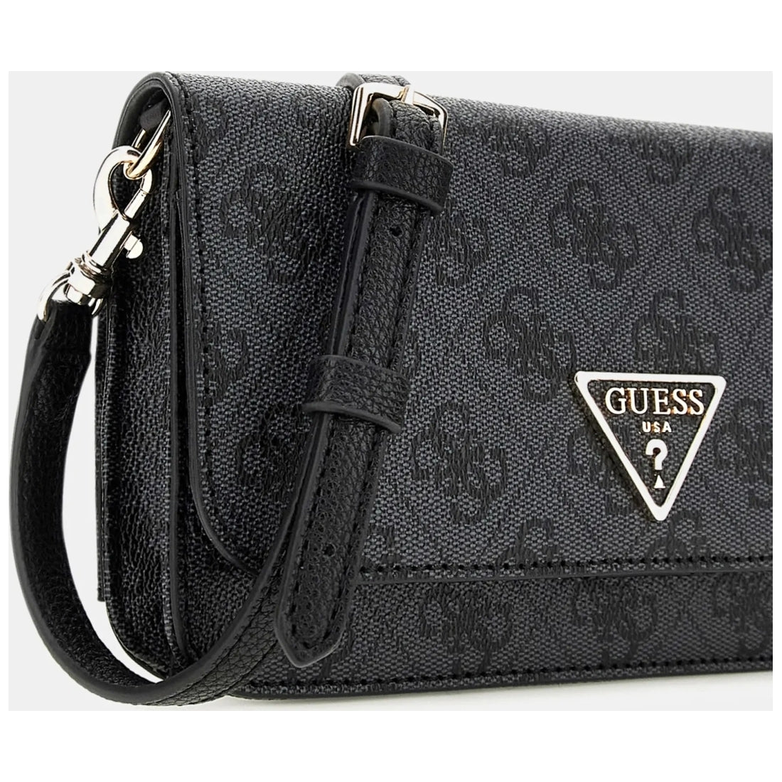 Geanta crossbody, Guess, Poliuretan, Gri - eMAG.ro