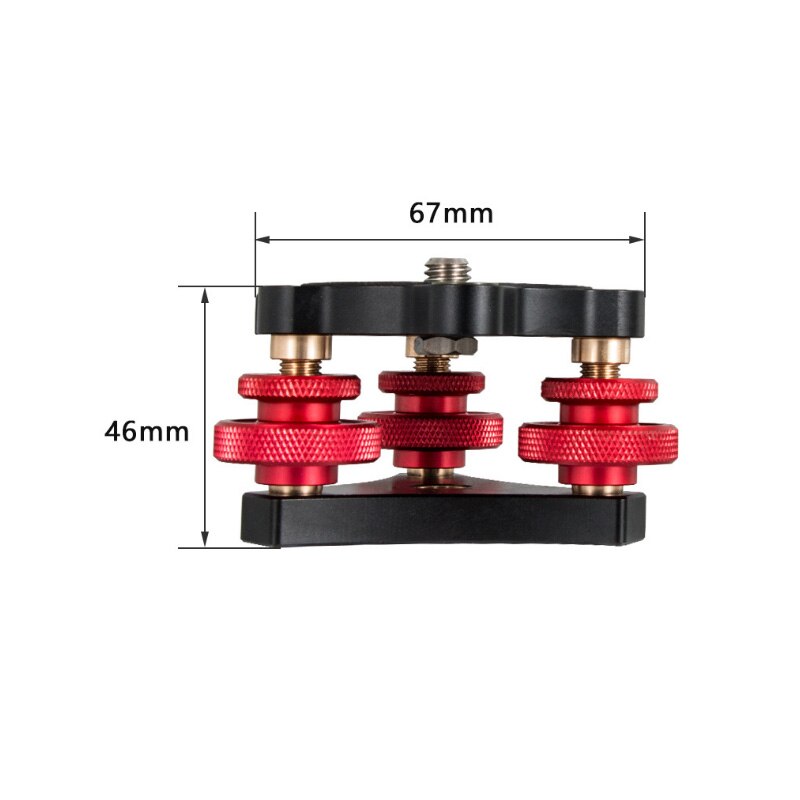 Nivelator de trepied, LLWL, Negru - eMAG.ro