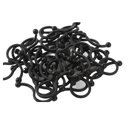 Set 20 cleme de prindere cabluri, LLWL, 4 x 2 cm, Negru - eMAG.ro