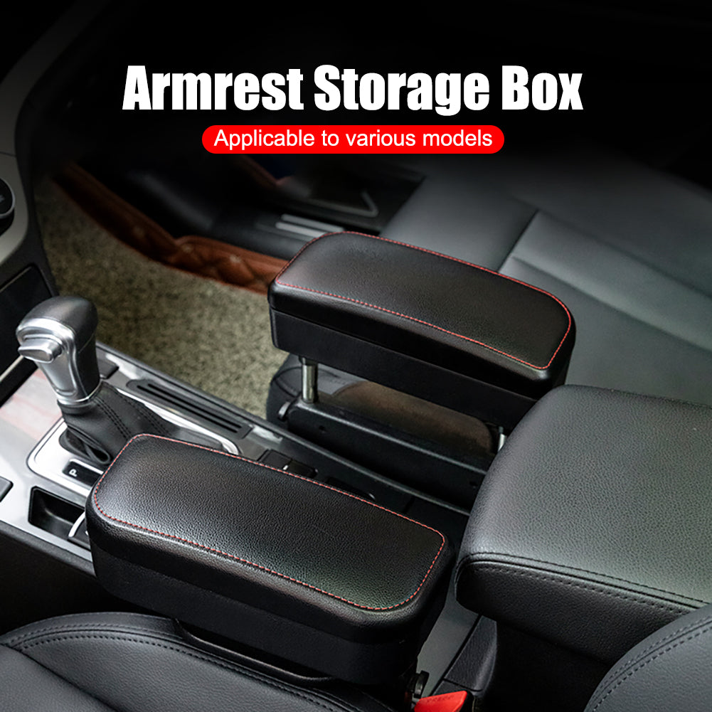 Cotiera, pentru masina, piele, fara dezordine, reglabila, neagra - eMAG.ro